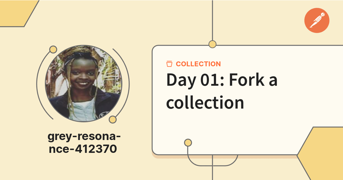 Day 01 Fork A Collection Postman Tay 30 Days Postman Api Network